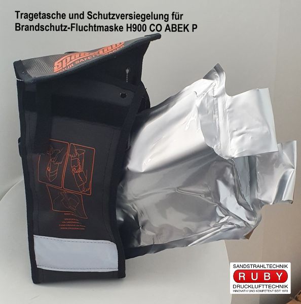BRANDSCHUTZ-FLUCHTHAUBE H900 CO P/CO ABEK P RU.932 - RUBY Sandstrahl ...